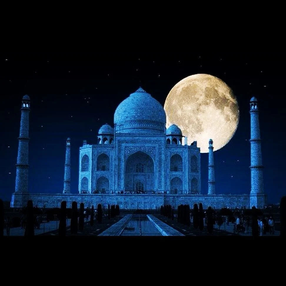 Taj Mahal At Night Wallpaper - Infoupdate.org